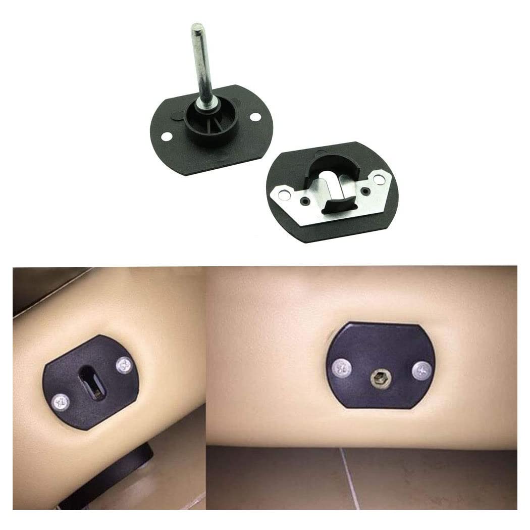 RLECS Sofa Sectional Connector 4Sets Couch Sectional Furniture Connector Pin Stays Buckle Style Furniture Connector