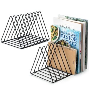 Mr. Pen- Triangle Wire Magazine Holder, 9 Slots, 2 Pack, Triangle Desk Organizers, Metal Wire Magazine Holder, Vinyl Holder, Magazine Holder for Desk, Vinyl Record Organizer, Vinyl Rack, Magazine Rack