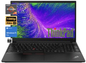 lenovo 2023 flagship thinkpad e15 gen 4 business laptop, 15.6" fhd ips anti-glare 300 nits display, 8-core amd ryzen 7 5825u,16gb ram, 256gb ssd,backlit, fingerprint, wifi, win 11 pro+hubxcelacessory