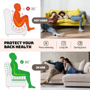 Jin&Bao Wider Couch Cushion Support for Sagging, Heavy Duty Solid Wood Sofa Cushion Support 23＂- (21-81)＂Couch Supporter Under The Cushions/Sofa Bed Board 100% Saver Sagging