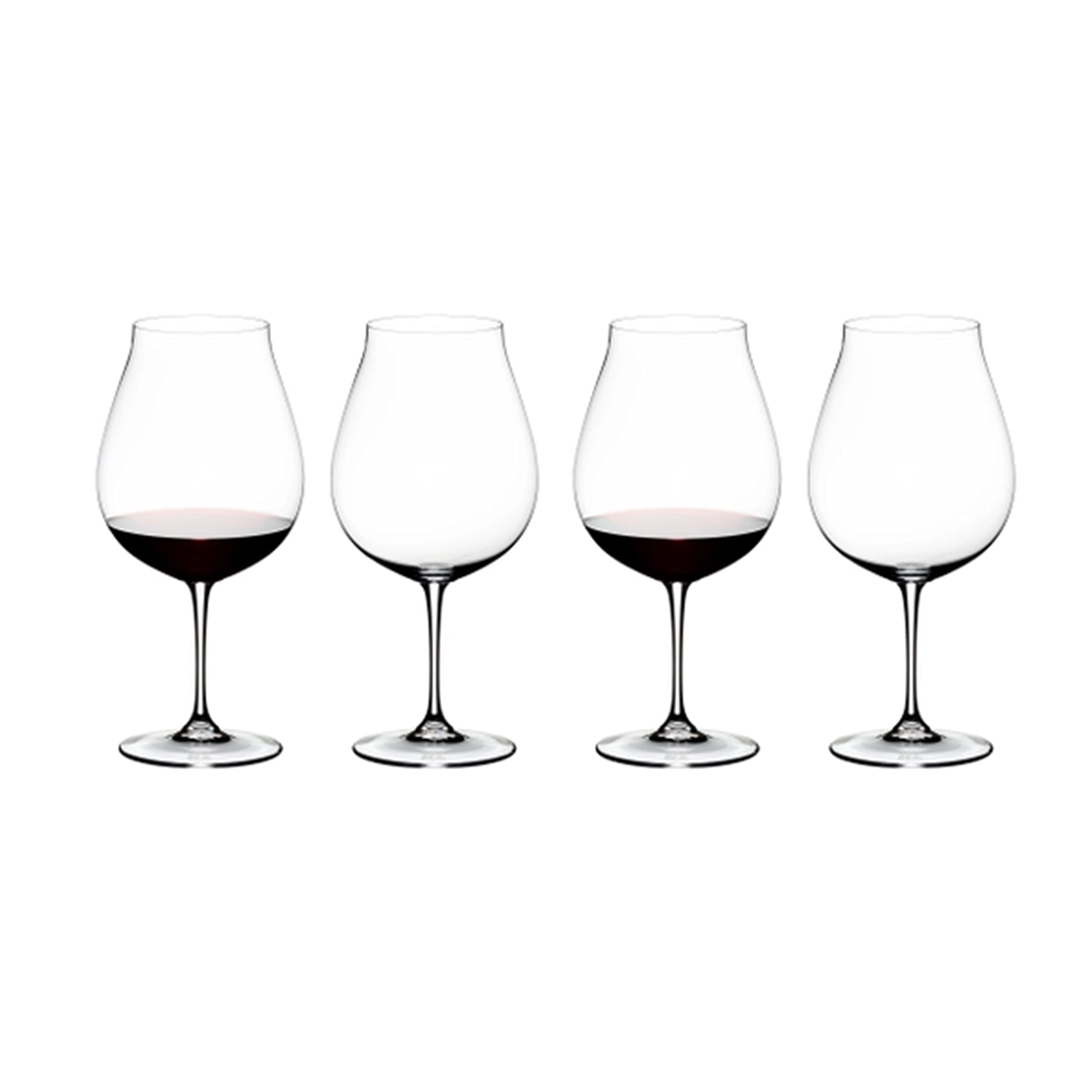 Riedel 4-Piece Vinum New World Pinot Noir Wine Glass Set, 27 Oz