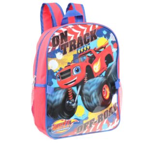 Ruz Blaze and the Monster Machines 16'' Full Size Truck Backpack Lunchbox Set Bookbag School Set