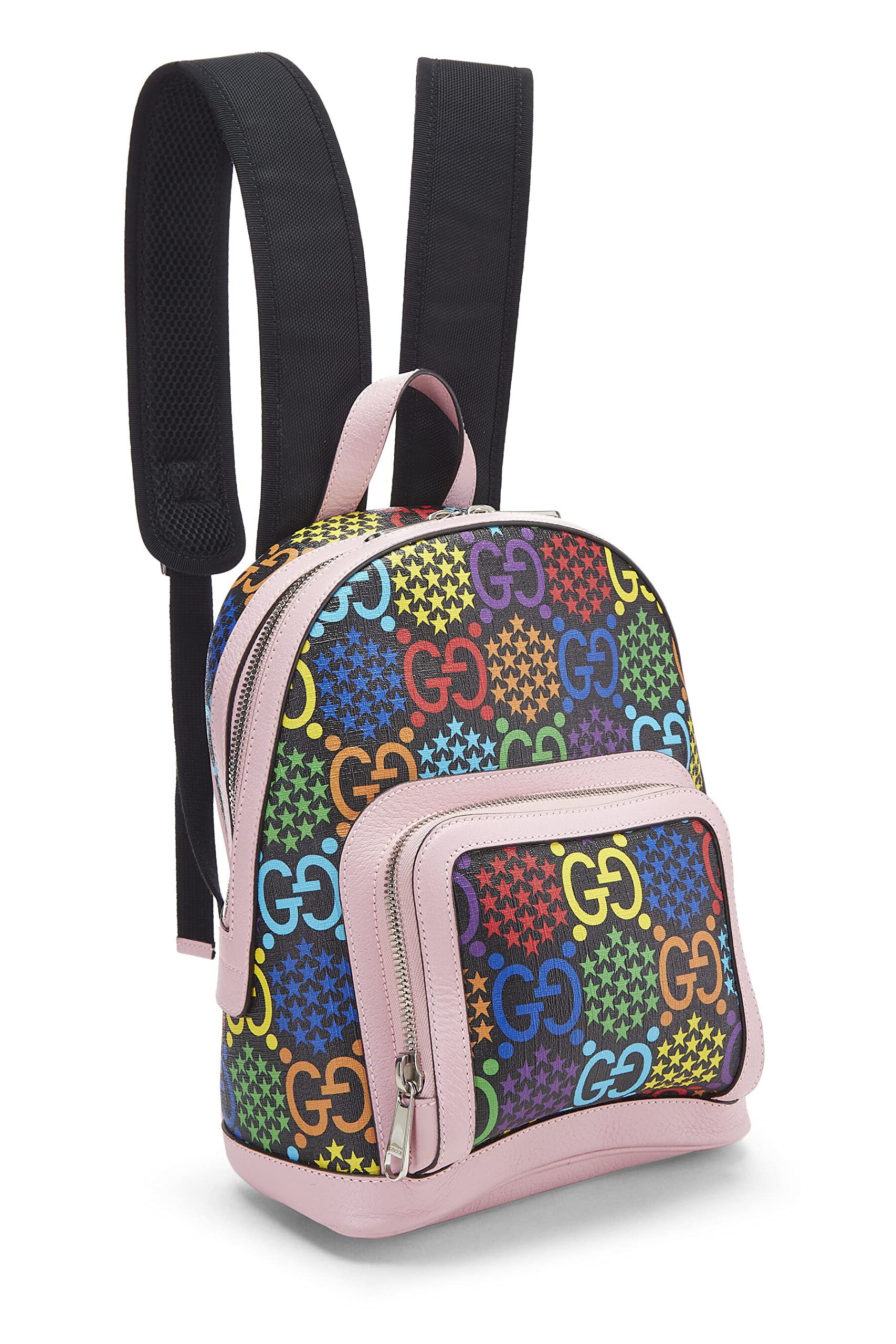 Gucci, Pre-Loved Multicolor GG Supreme Psychedelic Backpack Small, Multi