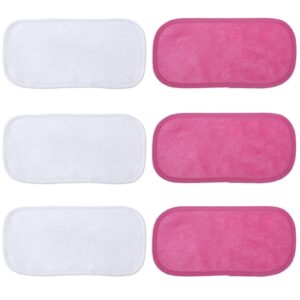 homesogood 6pcs reusable eyelash extension forehead towel pad grafted eyelashes tray soft towel lash accessories makeup tools