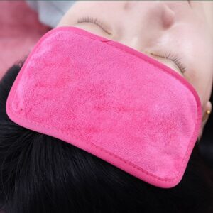 HomeSoGood 6Pcs Reusable Eyelash Extension Forehead Towel Pad Grafted Eyelashes Tray Soft Towel Lash Accessories Makeup Tools