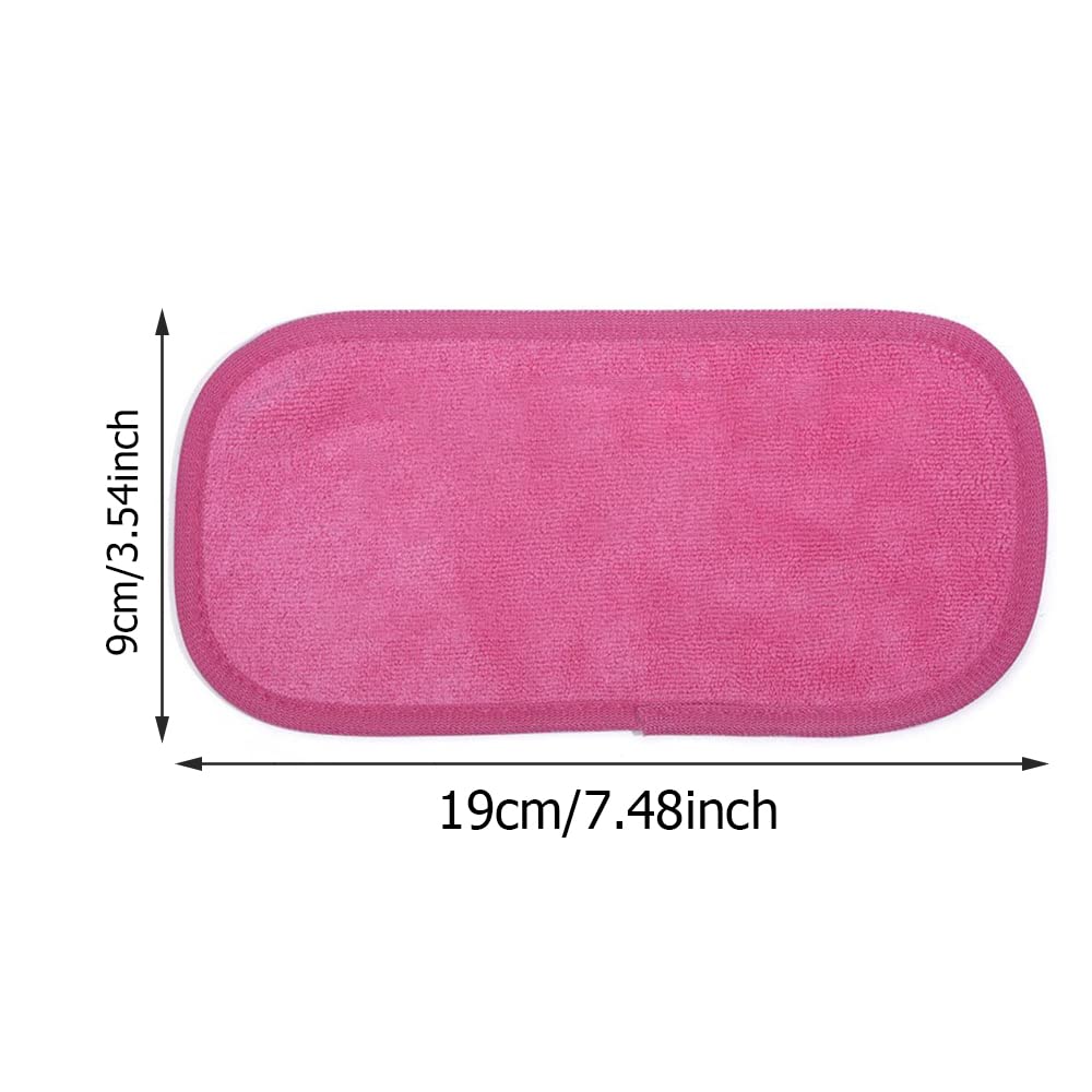 HomeSoGood 6Pcs Reusable Eyelash Extension Forehead Towel Pad Grafted Eyelashes Tray Soft Towel Lash Accessories Makeup Tools