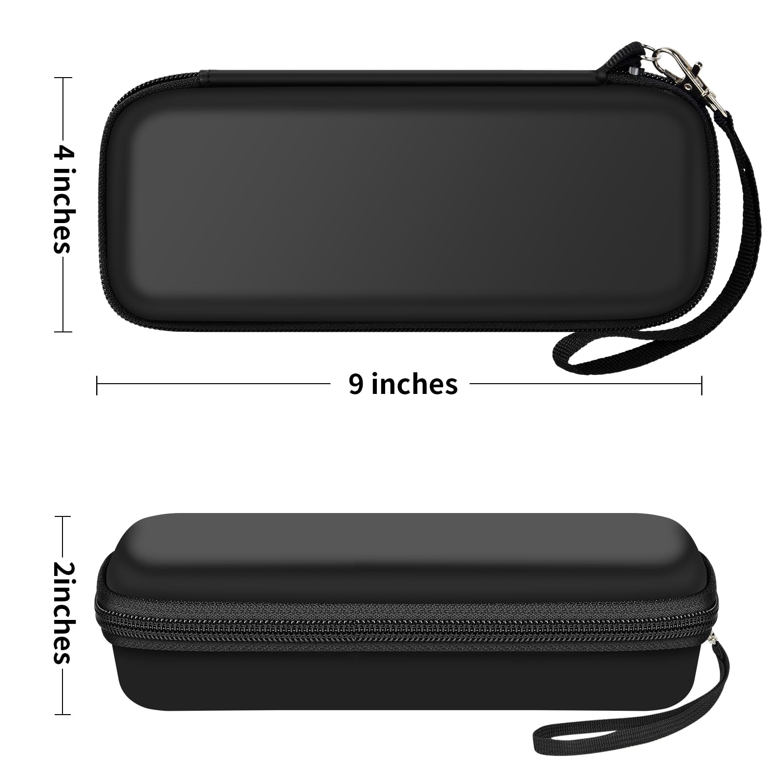 ANKHOH Travel Case for Baseus/for LOVELEDI Power Bank/for Anker Portable Charger 325, Laptop Charging USB Battery Pack Storage Holder Bag with Pocket for Adapter&Cable, Black-Box Only