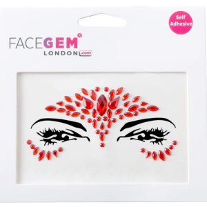 32 PCS Face Gems (RANDOM DESIGNS) Self- Adhesive Glitter Jewel Tattoo Sticker Festival Gems Rave Party Body Make Up C2ZAKMIX-A