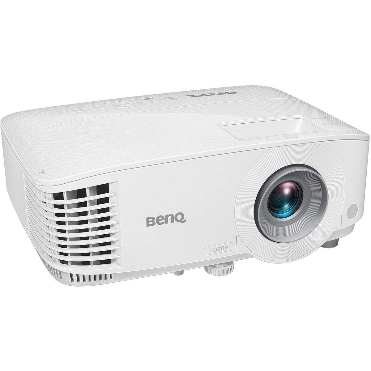 BenQ MH733 Full HD Network Business Projector, 4000 Lumens Bundle with Laptop Stand and Accessory Tray, HDMI 2.0 Cable