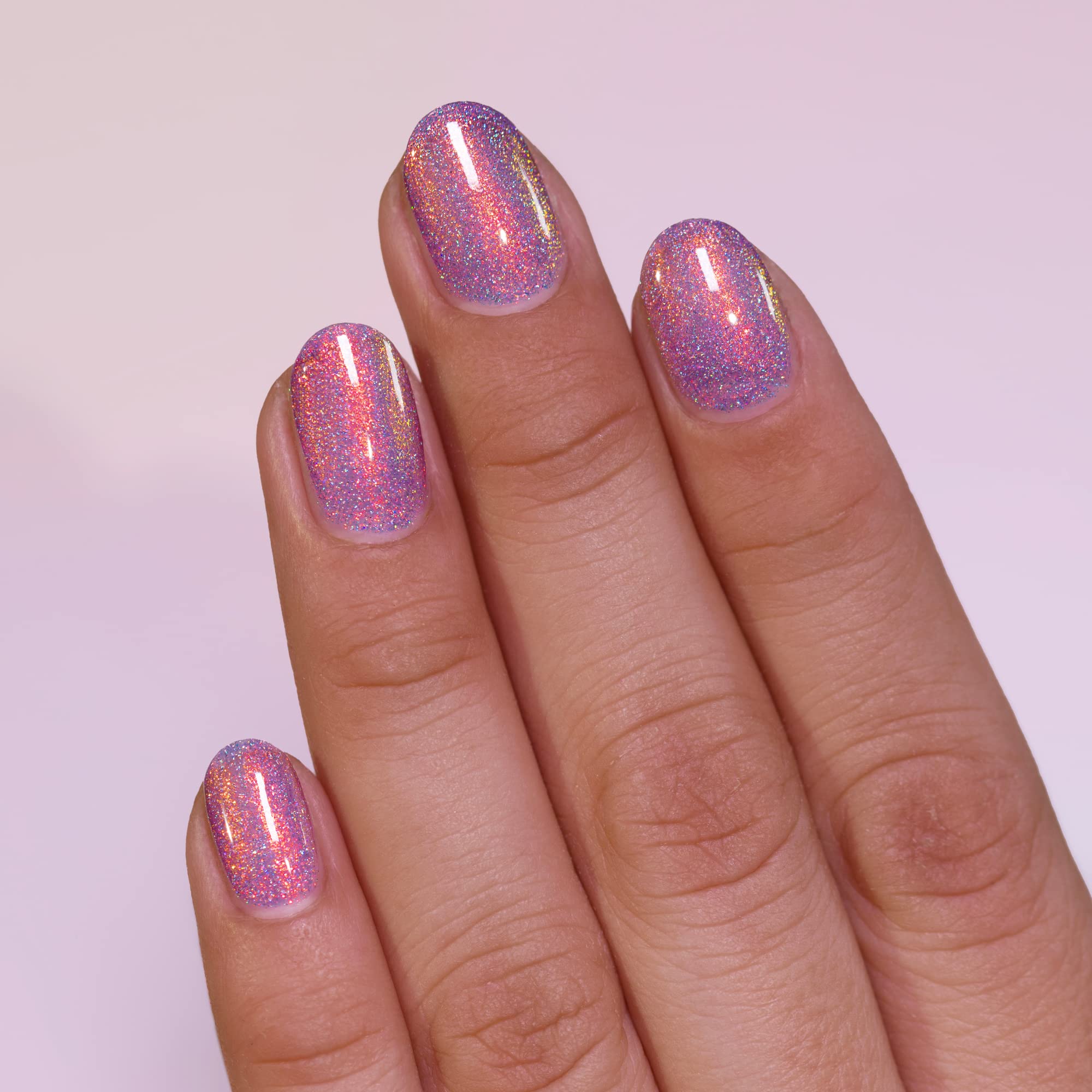 ILNP Fairy Dust - Magical Violet Holographic Jelly Nail Polish