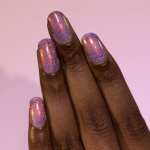 ILNP Fairy Dust - Magical Violet Holographic Jelly Nail Polish