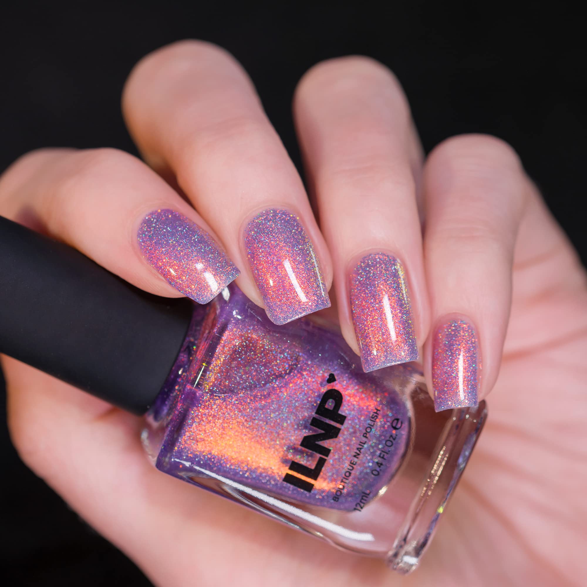 ILNP Fairy Dust - Magical Violet Holographic Jelly Nail Polish