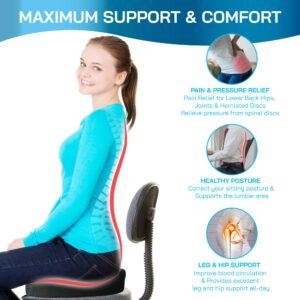 Pressure Relief Seat Cushion, Seat Cushions for Office Chairs, Sciatica Pain Relief Pillow, Tailbone Pain Relief Cushion, Gel Seat Cushion, Desk Chair Cushion, Car Seat Cushions for Driving