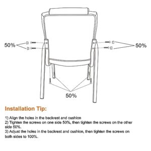 Sweetcrispy Waiting Room Chairs Reception Chairs Office Guest Chairs Set of 2, Big and Tall Desk Chair No Wheels Executive Office Chair PU Leather Conference Room Chairs Lobby Chairs with Padded Arms