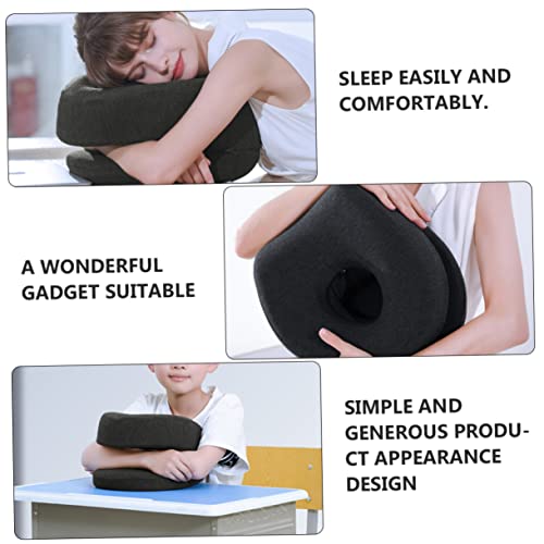 Garneck Nap Pillow Travel Sleep Pillow Memory Foam Travel Pillow Head Lap Pillow Neck Sleep Pillow Arm Support Pillow Nap Travel Pillow Office Space Memory Foam Table Pillow Adjustable