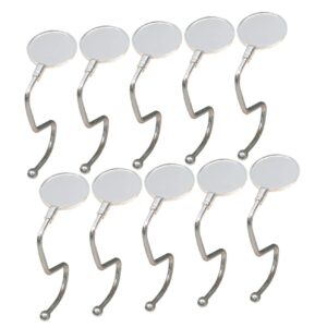 Alipis 30 Pcs Anti-Skid Hook Bags Metal Aluminum Alloy + Iron Student