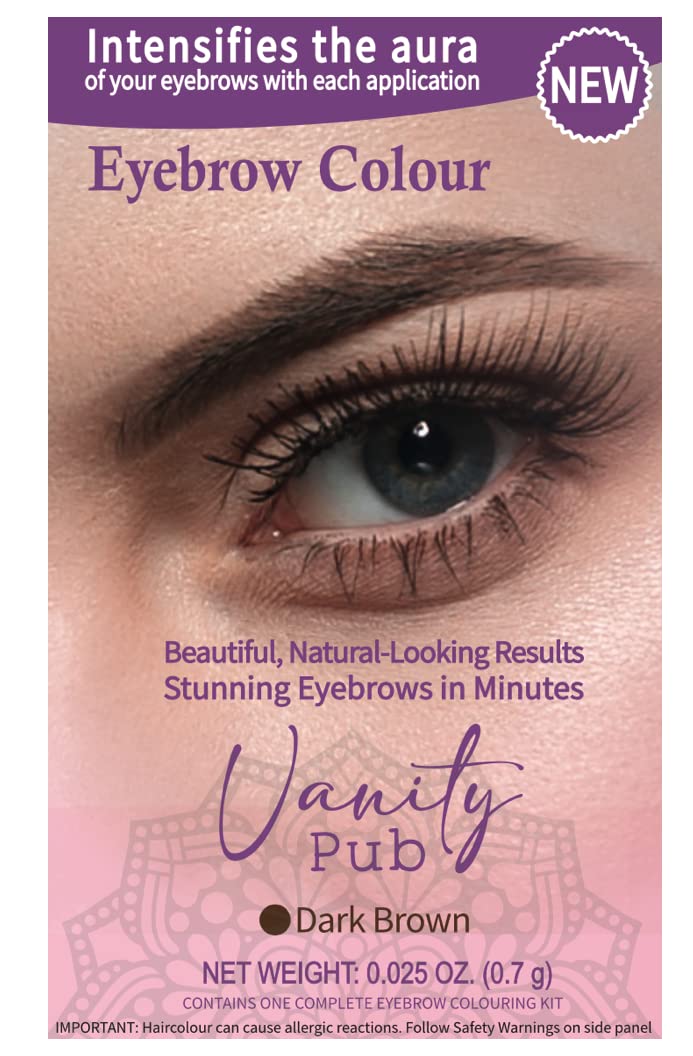 Vanity Pub Eyebrow Color Kit Dark Brown