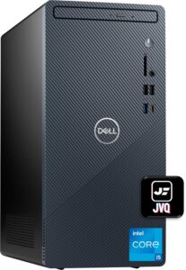 dell 2023 newest inspiron 3910 desktop pc, 12th gen intel core i5-12400 processor, 32gb ddr4 ram, 1tb ssd + 1tb hdd, intel uhd graphics 730, wifi 6, dvd, hdmi, usb-c, windows 11 home