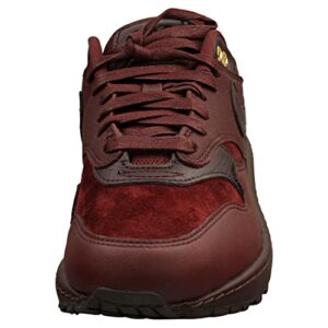 Nike AIR MAX 1 '87 NBHD Womens Fashion Trainers in Burgundy - 6.5 US