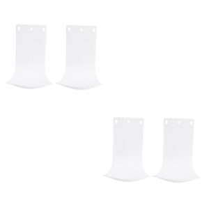 cabilock 4 pcs plastic water tray handwashing machine trays foaming dispenser trays tray for soap dispenser drip tray for automatic hand dispenser tray bubble soap white spray decorate abs