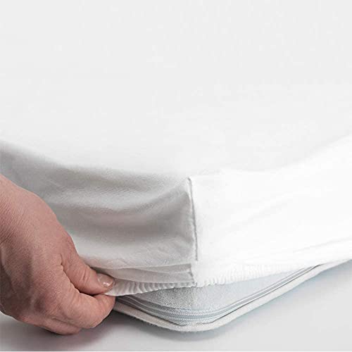 DIFFERENT SHEETING- Cot Fitted Sheet 30" x 80"-100% Cotton-Soft & Breathable- Only Fitted Sheet with 8" Deep Pocket- Perfect for RV Bunk/Camping Cot/Guest Bed-Cot Size 30" x 80",Taupe Stripe