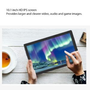 Tablet, 100-240V 13MP Rear Camera 4GB RAM 32GB ROM 5500mAh 10.1 Inch Large Screen Tablet 5MP Front Canera for Kids (US Plug)