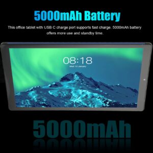 GOWENIC 10 Inch Tablet, HD 5G WiFi Octa Core CPU Tablet with LCD Screen, 4GB RAM 64GB ROM 5000mAh Battery 5MP Front Camera and 8MP Rear Camera, Blue