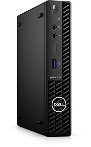 Dell Optiplex 3000 3090 Micro Tower Desktop Computer Tower (2021) | Core i5-8TB SSD Hard Drive - 32GB RAM | 6 Cores @ 3.8 GHz - 10th Gen CPU Win 10 Home