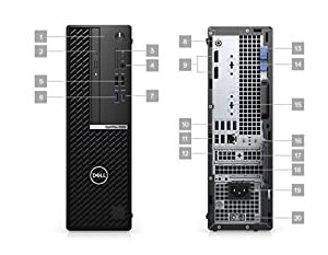 Dell Optiplex 5000 5090 SFF Small Form Factor Desktop Computer Tower (2021) | Core i5-512GB SSD Hard Drive + 1TB Hard Drive - 32GB RAM | 6 Cores @ 4.6 GHz Win 11 Home