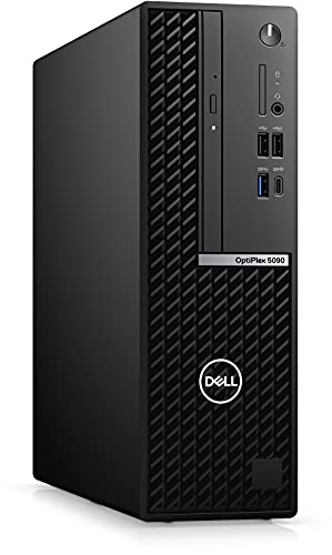 Dell Optiplex 5000 5090 SFF Small Form Factor Desktop Computer Tower (2021) | Core i5-512GB SSD Hard Drive + 1TB Hard Drive - 32GB RAM | 6 Cores @ 4.6 GHz Win 11 Home