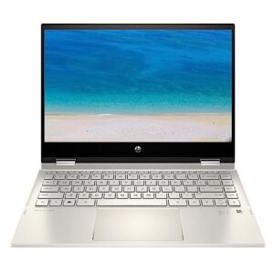 hp pavilion x360 2-in-1 14" fhd ips touch-screen laptop computer, intel 11th generation core i5-1135g7, 8gb memory, 256gb nvme ssd, intel iris xe graphics, windows 11 home, warm gold - 14-dw1013dx