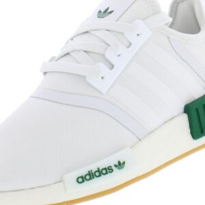 Adidas Women's NMD_R1 Sneaker (White/Forest Green, 9.5)