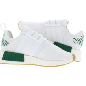 Adidas Women's NMD_R1 Sneaker (White/Forest Green, 9.5)