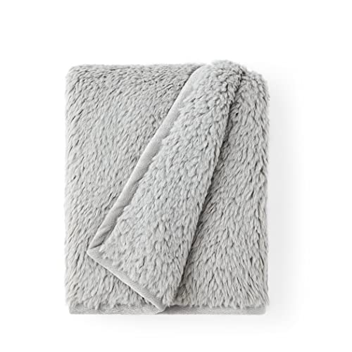 UGG 25111 Blakely Baby Blanket Comfy Cozy Machine Washable Luxury Throw Blankets for Newborn Babies Plush Sherpa Blankie Soft Gentle on Skin, 41 x 31-Inch, Glacier