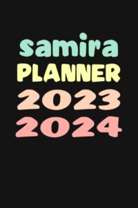 samira: custom name weekly planner 2023-2024