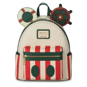 loungefly mickey: the main attraction mini backpack jungle cruise limited release