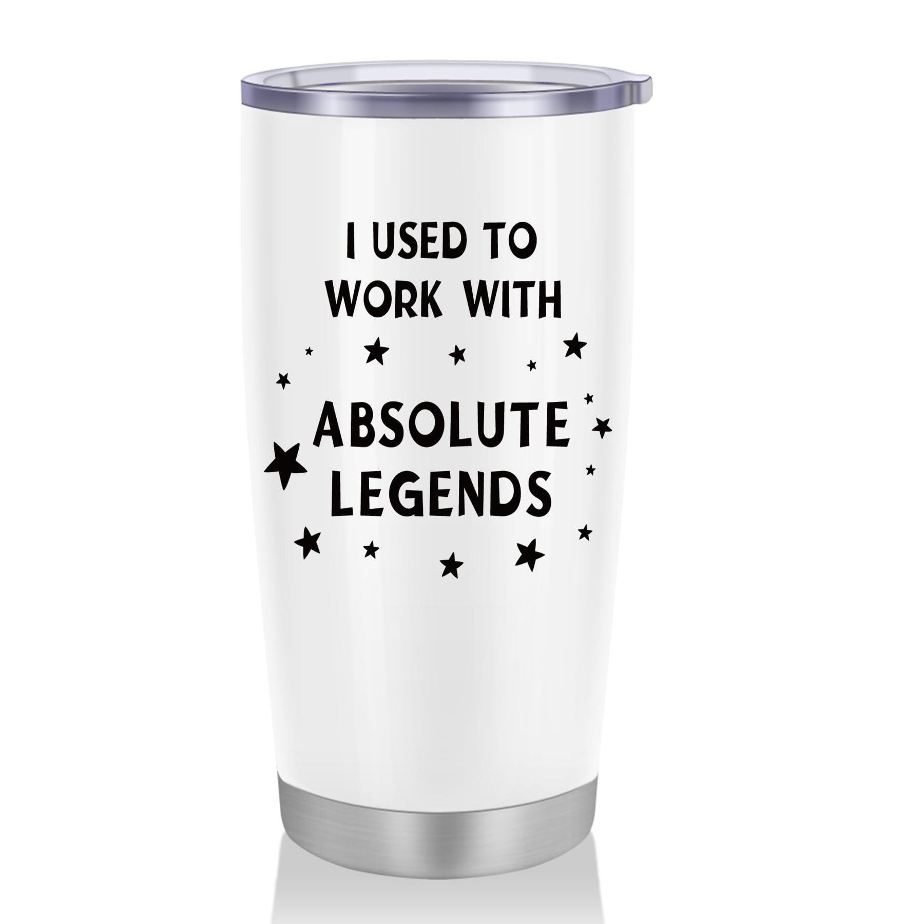 ZOKCC Funny Farewell Retirement Going Away Gifts for Coworker, Colleagues, Boss, Friends- Naughty New Job, Goodbye, Good Luck Gifts For Women, Men- 20 Oz Tumbler