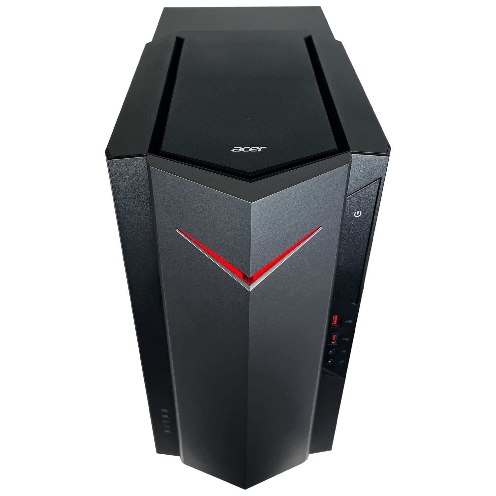 acer Nitro 50 N50 Gaming Desktop Computer - 12th Gen Intel Core i5-12400F 6-Core up to 4.40 GHz CPU, 16GB RAM, 512GB NVMe M.2 SSD, GeForce GTX 1650 4GB GDDR5 Graphics, Intel Wi-Fi 6, Windows 11 Pro