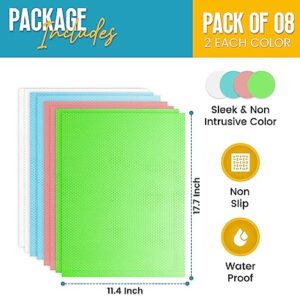 3 Pack Oven Liners and 8 Pack Refrigerator Liners Sheet Bundle - Say Goodbye to Messy Spills and Stains BPA & PFOA Free Kitchen Accessories