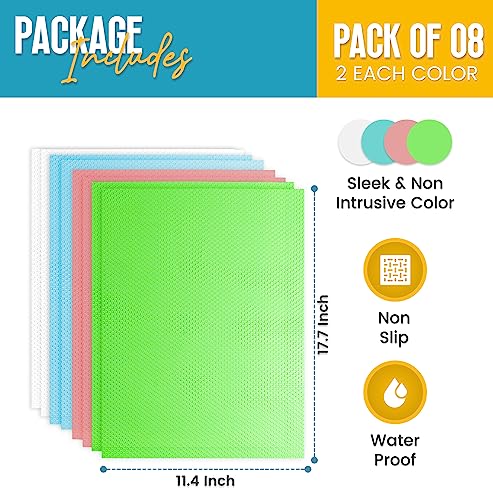 3 Pack Oven Liners and 8 Pack Refrigerator Liners Sheet Bundle - Say Goodbye to Messy Spills and Stains BPA & PFOA Free Kitchen Accessories