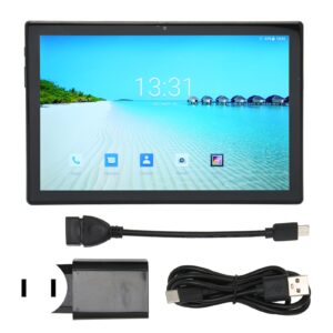 10.1 Inch Tablet for Android 8.1, 4G LTE Tablet PC, WiFi, Bluetooth, GPS, Octa Core, 128GB Expandable, 2GB RAM 32GB ROM, 1280x800 IPS HD Touch Screen, Dual 13MP+5MP Camera, 4000mAh