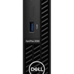 Dell Optiplex 3000 3090 Micro Tower Desktop (2021) | Core i5-500GB HDD + 256GB SSD - 32GB RAM | 6 Cores @ 3.8 GHz - 10th Gen CPU Win 10 Home (Renewed)