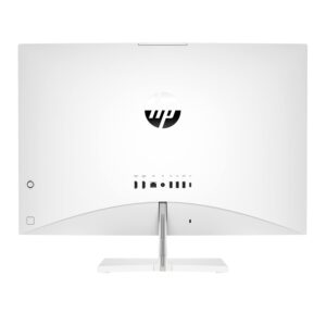 HP Pavilion All-in-One Business Desktop, 27" Full HD Display, AMD Ryzen 5 5625U Processor, HDMI, 16GB RAM, 1TB SSD, RJ-45, Wi-Fi 6, Windows 11 Pro, Wired KB & Mouse, White