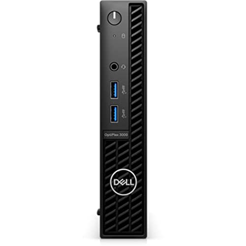 Dell Optiplex 3000 3000 Micro Tower Desktop (2022) | Core i5-6TB SSD - 16GB RAM | 6 Cores @ 4.4 GHz - 12th Gen CPU Win 11 Pro (Renewed)