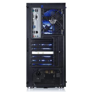 TJJ Neptune Gaming PC Desktop Computer - AMD Ryzen 5 5600G 3.9 GHz (Beat i7-8700K), Radeon RX Vega 7, 16GB DDR4 3200, 512GB NVME SSD, WiFi 6E, RGB Keyboard, Mouse & Speaker, Windows 11 Pro