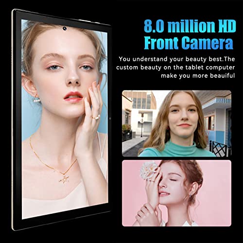 10.1 Inch Android 12 Tablet, 4G Network Tablet PC, Octa Core CPU, 8GB RAM 256GB ROM, FHD Touch Screen, 8MP Front +16MP Rear Camera, 2.4G/5G WiFi, BT5.0, 7000mAh Battery