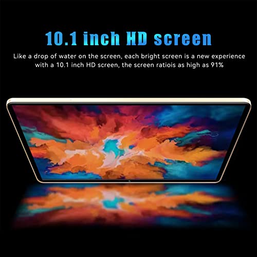 10.1 Inch Android 12 Tablet, 4G Network Tablet PC, Octa Core CPU, 8GB RAM 256GB ROM, FHD Touch Screen, 8MP Front +16MP Rear Camera, 2.4G/5G WiFi, BT5.0, 7000mAh Battery