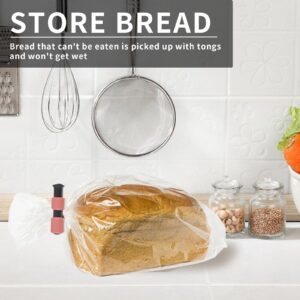 Squeeze and Lock Bread Bag Clips Bread Bag Clips Bread Clips Chip Clips Bag Clips (10pcs Colored)