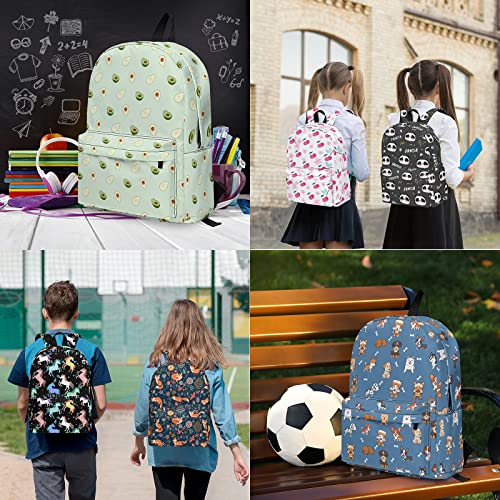 Roftidzo Fox Backpack Daypack Office Travel, Lightweight Laptop Backpack Bookbag for Teens Boys Girls