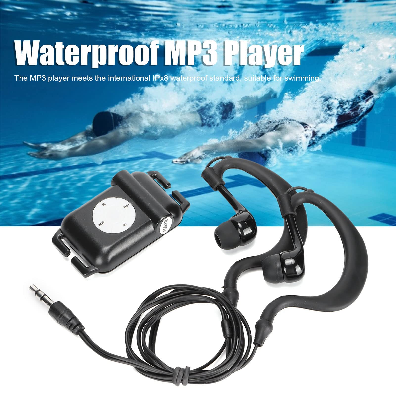 MP3 Player, ABS Player, Waterproof MP3 Player, Ipx8 Waterproof Standard, High Speed Usb2.0, Stored Data is Retained for 10 Years, Apply to Swimming.